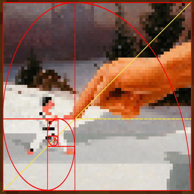 Minecraft fighter Golden Ratio : r/pics